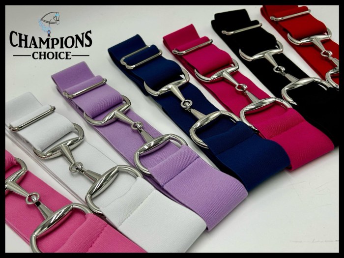 White Bit Belt – Champions Choice Browbands